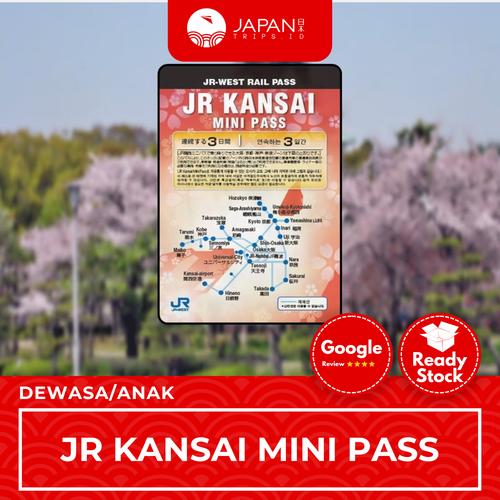 Jual JR Kansai Mini Pass | Japan Rail Osaka Nara Kyoto Kobe - Jakarta ...