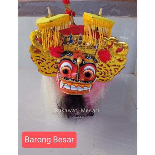 Jual Barong Ket Mini - Barong Meja Hiasan Meja Khas Bali Lengkap Dengan ...