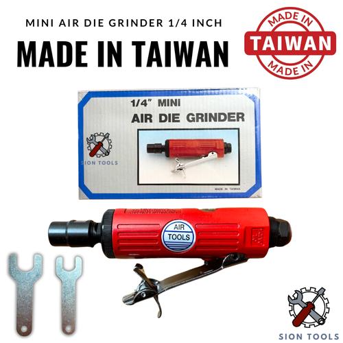 Jual MADE IN TAIWAN MINI AIR DIE GRINDER 1/4 INCH / GERINDA ANGIN 6 MM ...