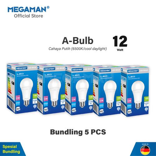 Jual 5 In 1 Lampu Bohlam LED 12 Watt Megaman YTA60Z2 - Jakarta Utara ...