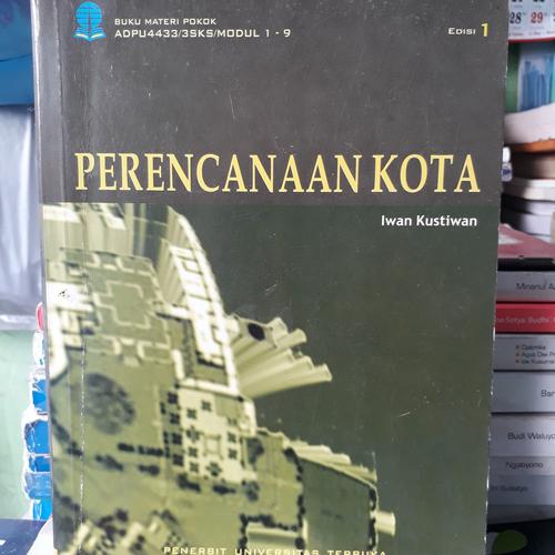 Jual BUKU MODUL UT PERENCANAAN KOTA EDISI 1 - Kota Medan - Toko ...