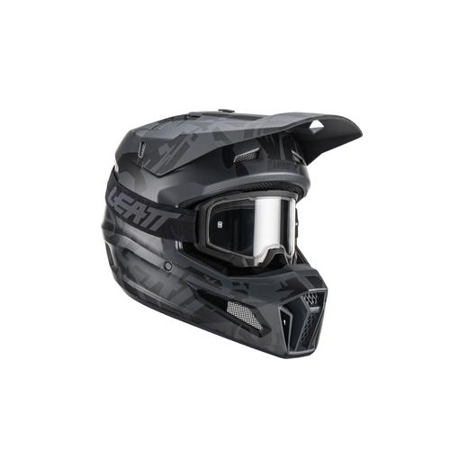 Jual Helmet Kit LEATT 3.5 Dewasa Stealth / Helm MX GTX Trabas Enduro ...