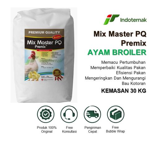 Jual MIX MASTER PREMIX BROILER PQ - Suplemen Pakan Untuk Ayam Broiler ...