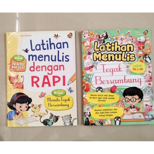 Jual LATIHAN MENULIS DENGAN RAPI DAN LATIHAN MENULIS TEGAK BERSAMBUNG ...