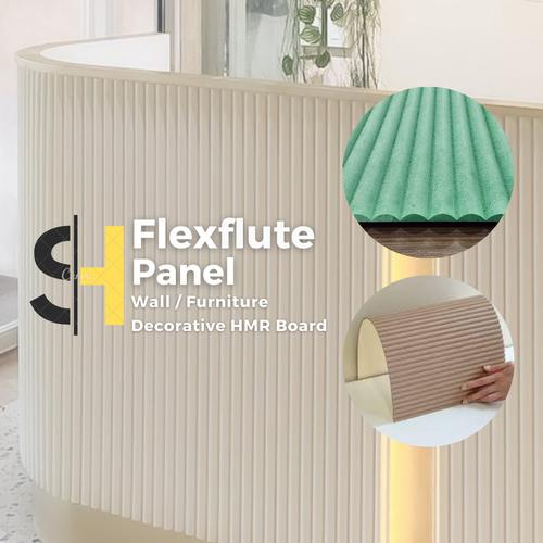 Jual ! FLEXIBLE FLUTED WALL PANEL HIASAN DINDING CEKUNG CEMBUNG LURUS ...