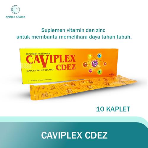 Jual CAVIPLEX CDEZ STRIP @10 KAPLET / MULTIVITAMIN / APOTEK AKAWA - Kab ...