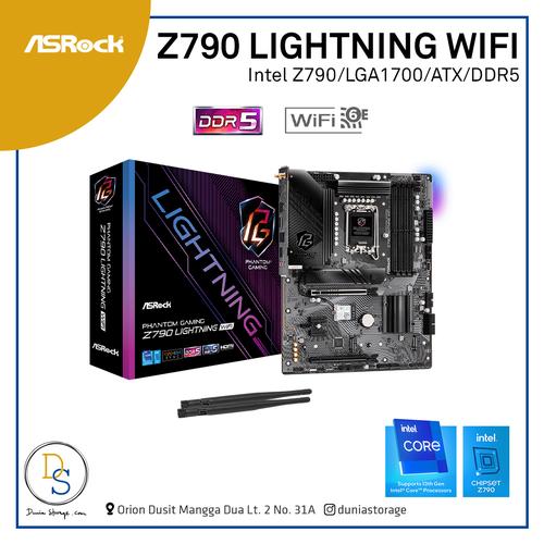 Promo ASRock Z790 Lightning WIFI | Intel Z790 LGA 1700 Cicil 0% 3x ...
