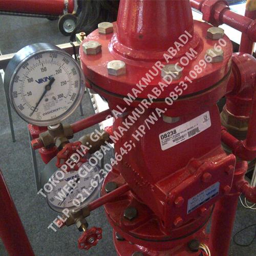 Jual VIKING MCV FIRE MAIN CONTROL VALVE SET INCLUDE GATE VALVE 300PSI ALARM GONG - 6" - Jakarta ...