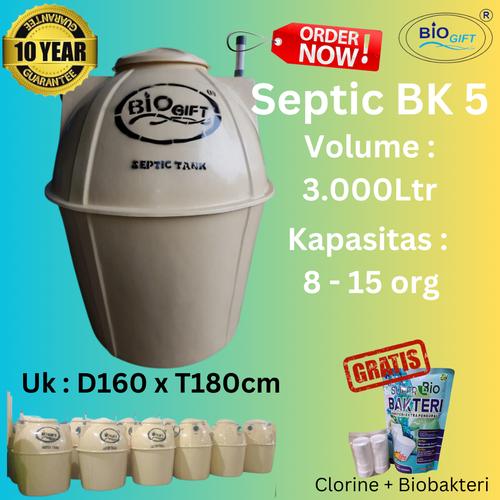 Jual Septictank biogift 3000 liter, septictank biotech 3000 liter ...