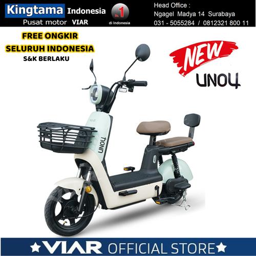 Promo Sepeda Listrik VIAR U3 - PROMO - ORIGINAL - New UNO4 Hijau, Luar ...