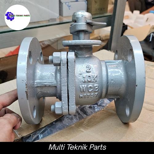 Jual Ball Valve WCB / Cast Iron Flange Jis 10k 2" inch DN50 - Jakarta Barat - Multi Teknik Parts ...