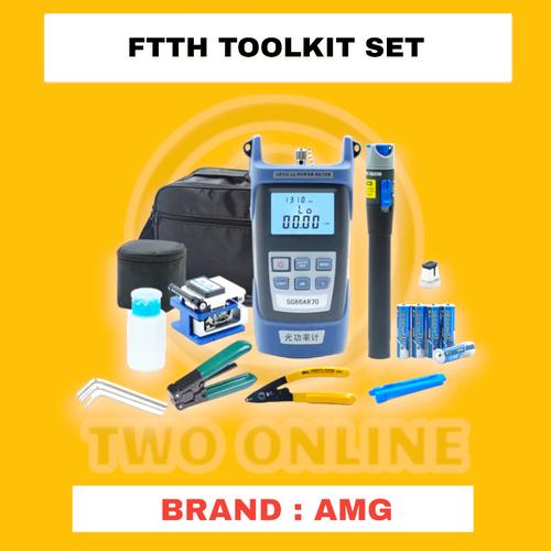Jual FTTH Tool Kit SET Lengkap OPM VFL Cleaver FO Fiber Optik Toolkit ...
