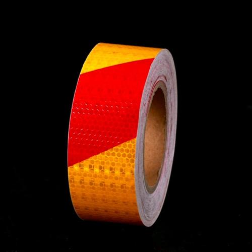 Jual Stiker Reflektor Reflektif kuning Merah motif sarang tawon 5cm x ...