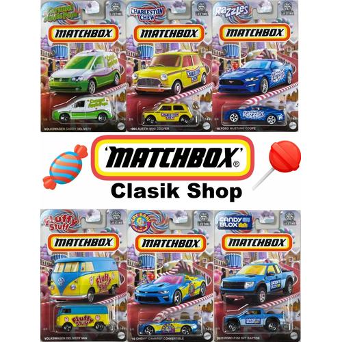 Jual Matchbox Candy Series Volkswagen Delivery Van 1964 Austin Mini ...