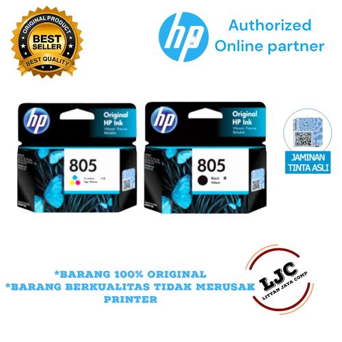 Jual Tinta hp 805 Black Colour ORIGINAL 100% - Jakarta Selatan - Lityan Jaya Comp | Tokopedia