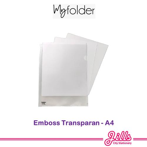 Jual Folderone Map Plastik Bening / Map L CPP Embos Kulit Jeruk A4/FC - A4 - Kab. Tangerang ...