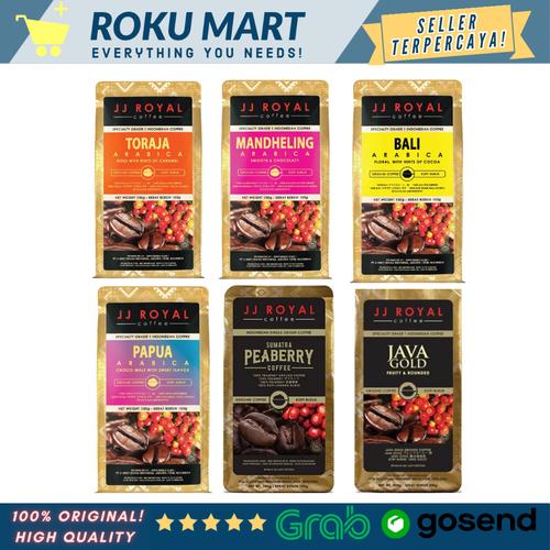 Jual JJ ROYAL Arabica 100 g / JJ Royal Arabica Toraja Flores Gayo Papua Bali Mandheling Sumatra ...