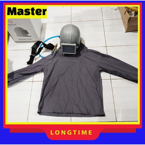 Jual Master Blasting Helmet Complete Set (Fiber) Helm Blasting Jaket ...