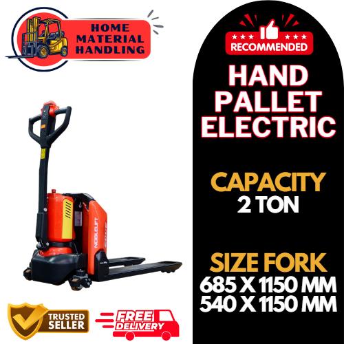Jual HAND PALLET ELECTRIC MOVER | PALLET TRUCK CAP 2 TON - Kab ...