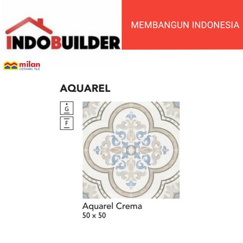 Jual MILAN AQUAREL 50 X 50 KERAMIK LANTAI PER DUS - Kab. Tangerang ...
