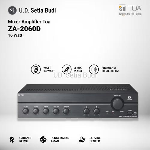 Jual TOA Power Amplifier model ZA-2060D (Original Bergaransi) - Kota ...