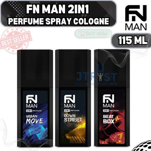 Jual Perfume Spray Cologne 115 ml Parfum FN Man 2in1 - BEAT BOX - Kab ...
