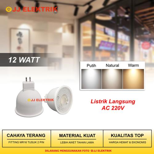 Jual Lampu Spot LED 12W Halogen Spotlight 12 Watt MR16 12Watt MR 16 ...