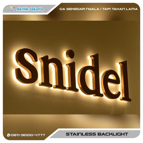Jual Huruf Timbul stainless LED nyala Belakang | Backlight - Jakarta ...