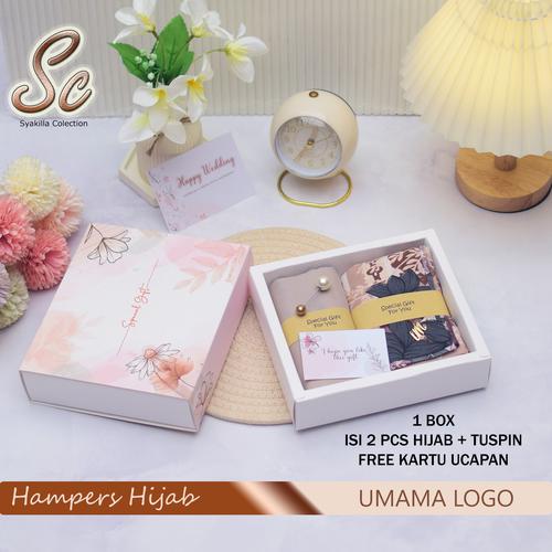 Promo Hampers Hijab Umama Motif | Kado Gift Box Ulang tahun,wedding ...