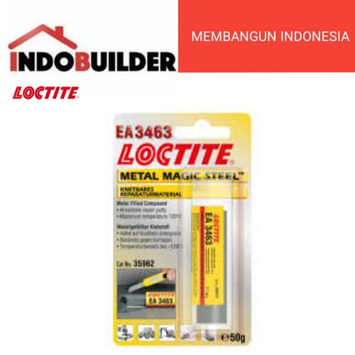 Jual LOCTITE EA 3463 METAL MAGIC STEEL FIX AND REPAIR LEM EPOXY 50 GRAM ...