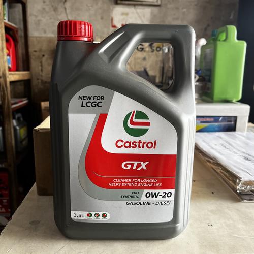 Jual Oli LCGC Castrol GTX Ultra Clean 0w-20 0w20 3.5 liter - Kota ...