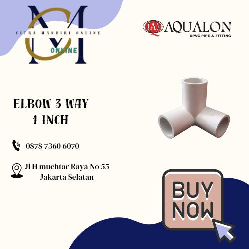 Jual Sambungan Tee 3 Way PVC 1 inch / AQUALON Fitting Hidroponik - Putih - Jakarta Selatan ...