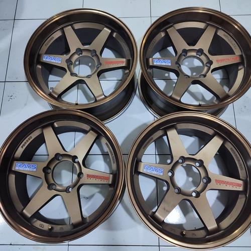 Jual velg rays jdm ring 18 pcd 6x139,7 r18 pajero fortuner hilux triton ...
