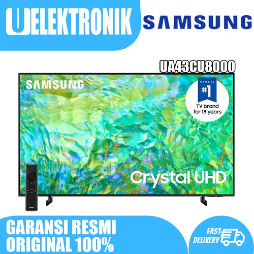 Jual SAMSUNG SMART TV 43 INCH CRYSTAL UHD UA43CU8000KXXD 43CU8000 ...