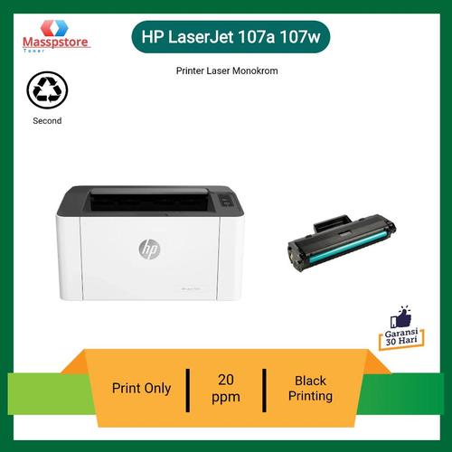 Jual Printer Hp Laserjet 107w Perinter hitam putih bisa wifi - Kota ...