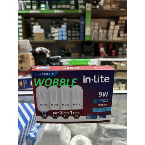Promo INBS300 PAKET ISI 4 LAMPU IN LITE LED BULB STICK BOHLAM LED ...
