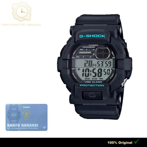 Jual Jam Tangan Pria Casio G-Shock GD-350-1C Digital Dial Black Resin ...