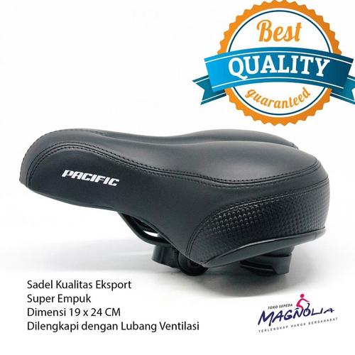 Jual Sadel Jok Sepeda Lebar Empuk Dewasa MTB CTB dengan Lubang ...