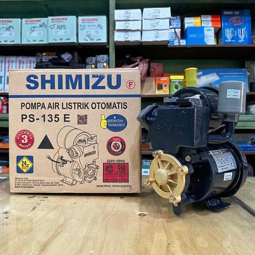 Jual Mesin Pompa Air Shimizu PS 135 E BIT 125 Watt Pompa Pendorong Listrik Air Tandon Sumur ...