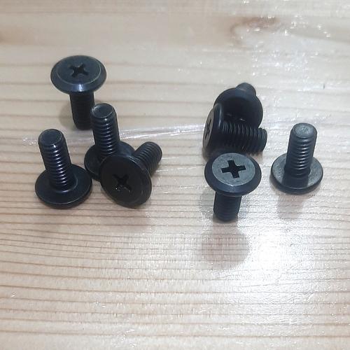 Jual Baut M6 kepala Rata (PBF) bahan baja warna hitam - M6x14 - Jakarta ...
