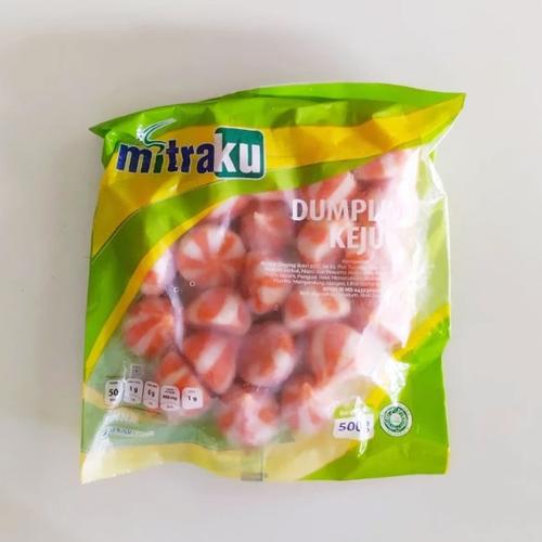 Jual Mitraku Dumpling Keju 500g Cheese Dumpling Halal Olahan Ikan ...