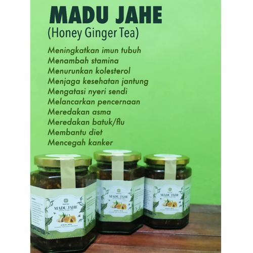Jual Madu Jahe Honey Ginger Tea jahe merah madu asli minuman herbal ...