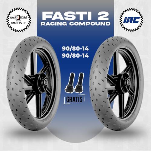 Jual Paket Ban Tubles Motor Matic IRC FASTI 2 90/80 - 90/80 Ring 14 ...