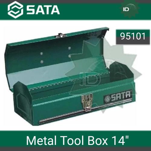 Jual Kotak Toolbox Besi 14 Inch Metal Tool Box 95101 SATA TOOLS ...