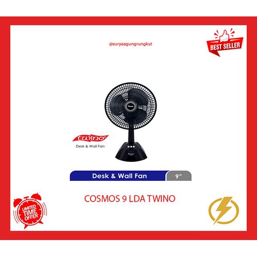 Jual KIPAS ANGIN DUDUK / DESK FAN 2IN 1 COSMOS 9'' - 9LDA TWINO - Kota ...