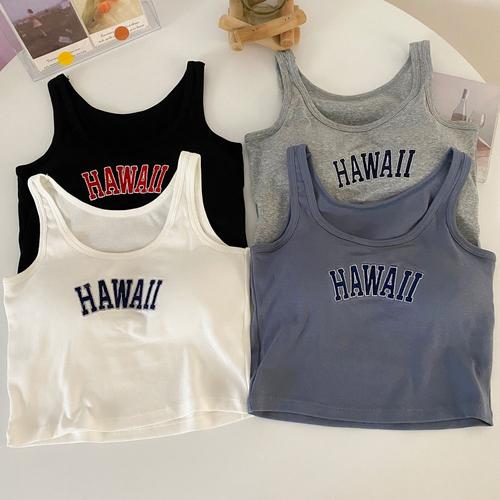 Jual •Ninabobo• BR167 Tanktop Atasan Sport Bra Hawaii Baju Olahraga ...