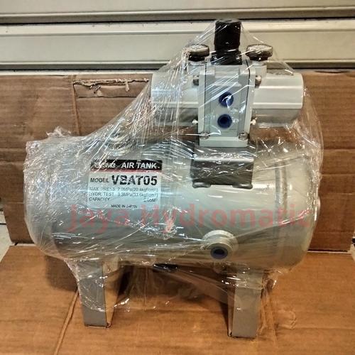 Jual Booster PNEUMATIC Regulator SMC VBA10A-02GN With Air Tank VBAT05 ...