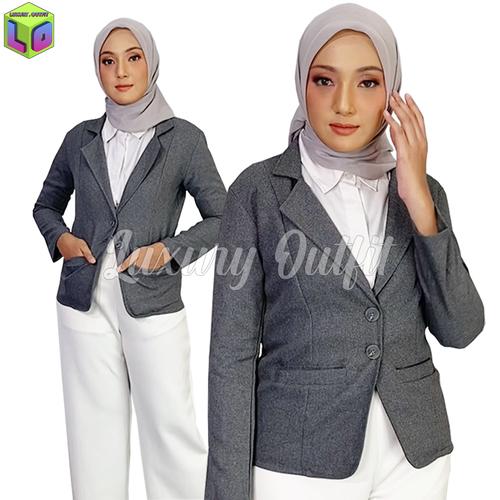 Jual GROSIR, Blazer Wanita, Jas Kerja Formal, Blejer Premium Jumbo ...