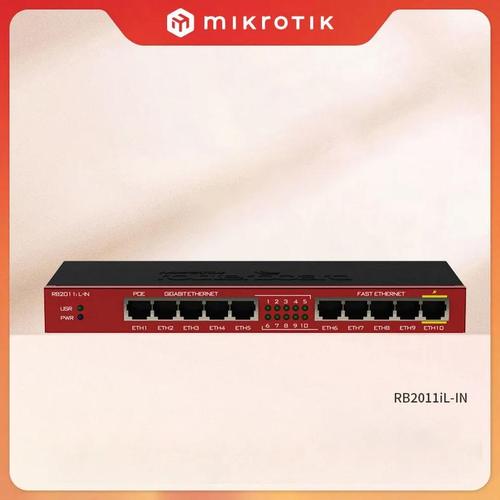 Jual Mikrotik RB2011iL-IN ROS Enterprise Home Cable Router 5-port ...
