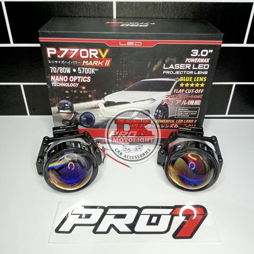 Promo Lampu Headlamp projector Biled Pro7 P770RV mark 2 blue lens 3 ...